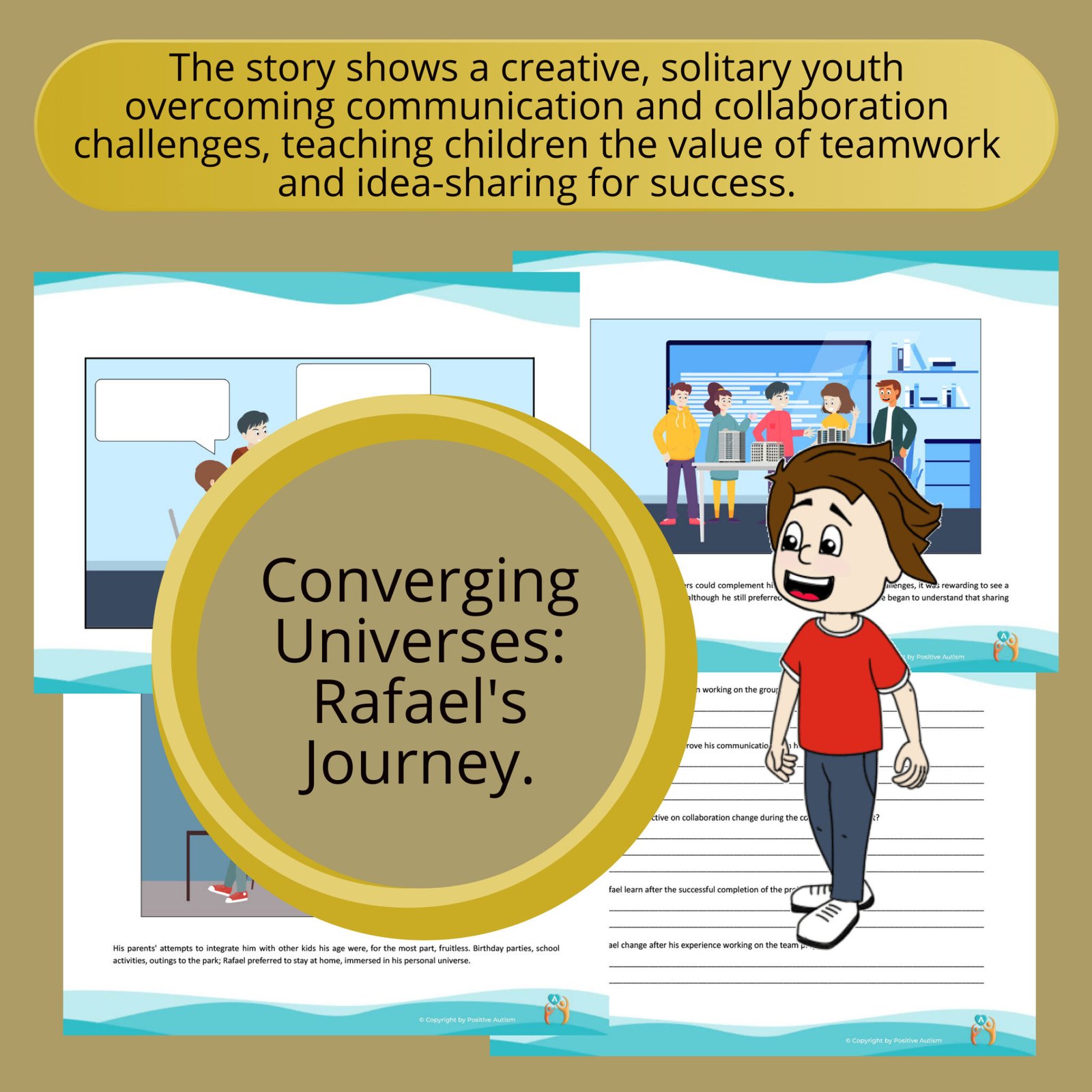 Converging Universes: Rafael’s Journey. (Activity To Practice Reading ...