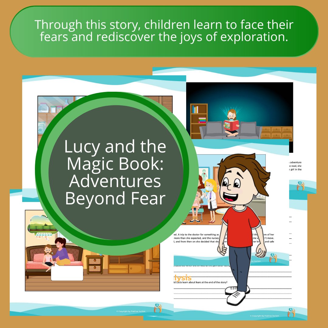 Lucy and the Magic Book: Adventures Beyond Fear. (Activity To Practice ...