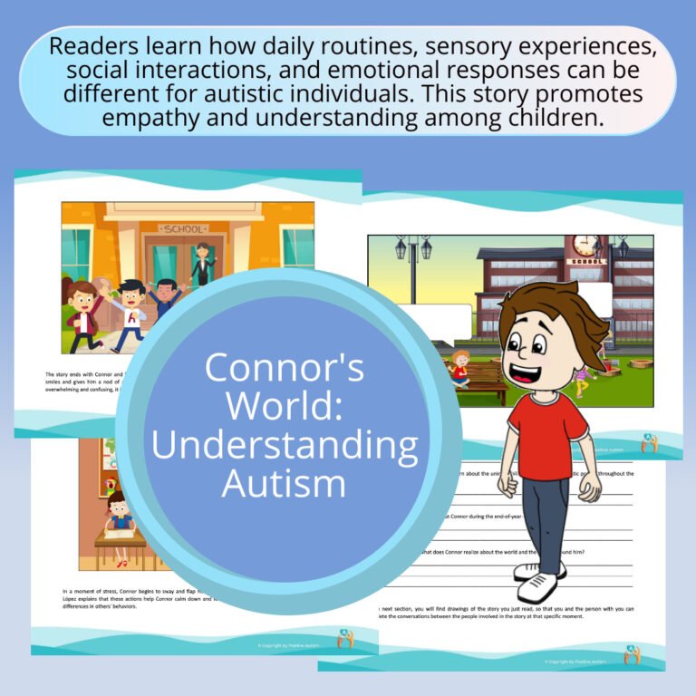 El mundo de Connor: Entendiendo el autismo. (Actividad para practicar ...