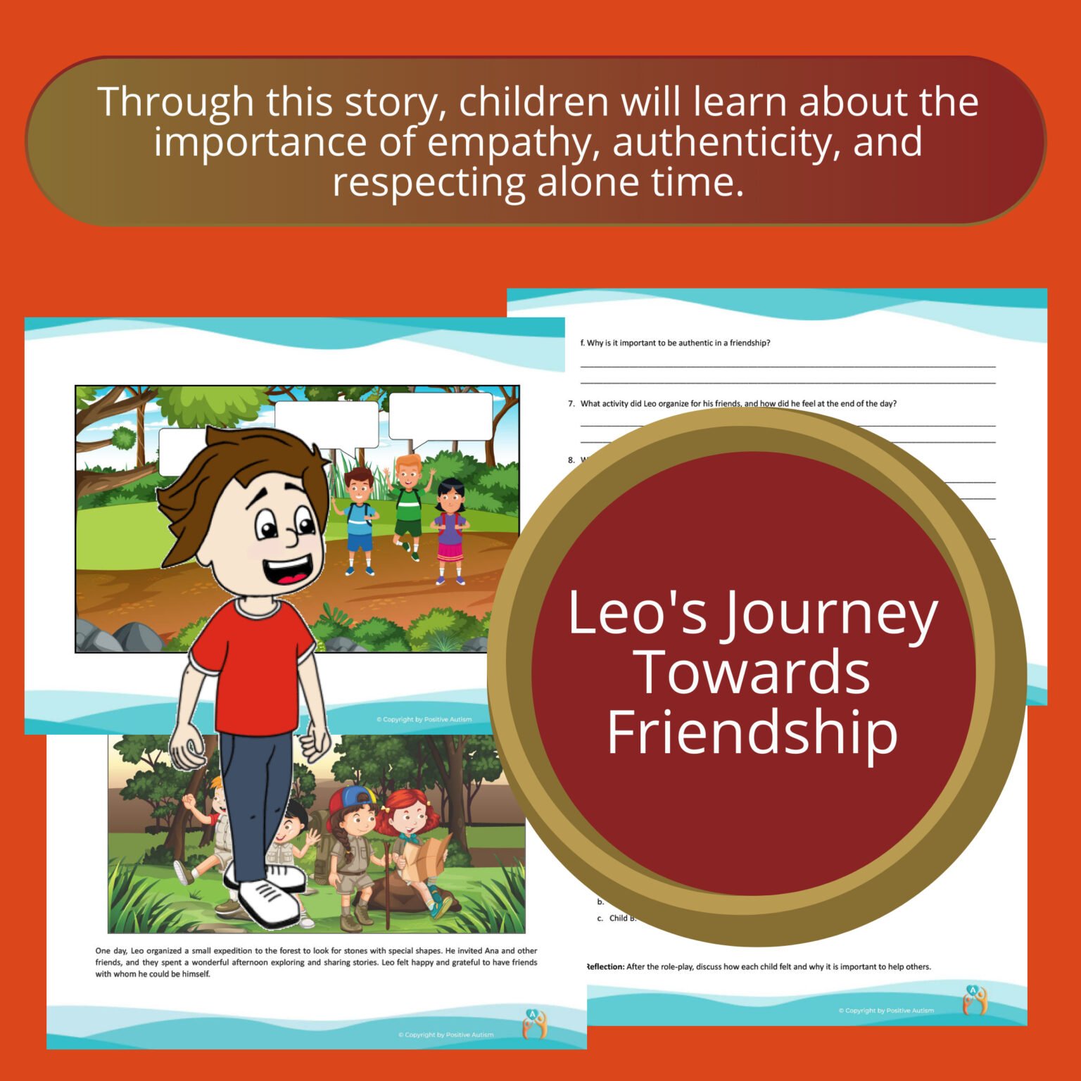 El viaje de Leo hacia la amistad. (Actividad para practicar la ...