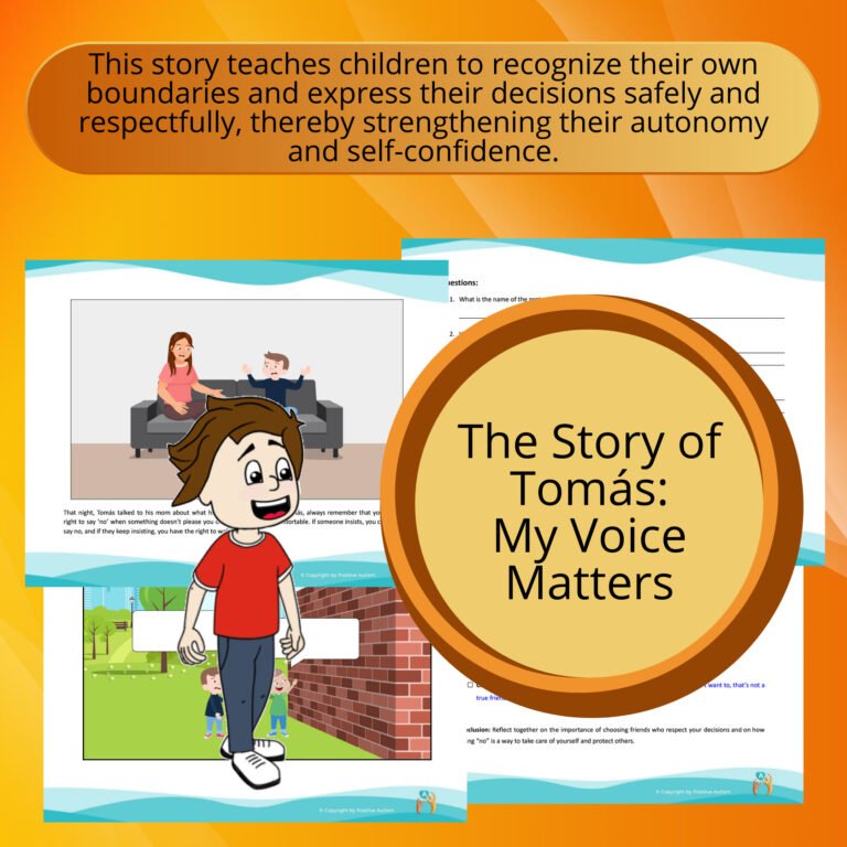 La historia de Tomás: Mi voz importa. (Actividad para practicar la ...